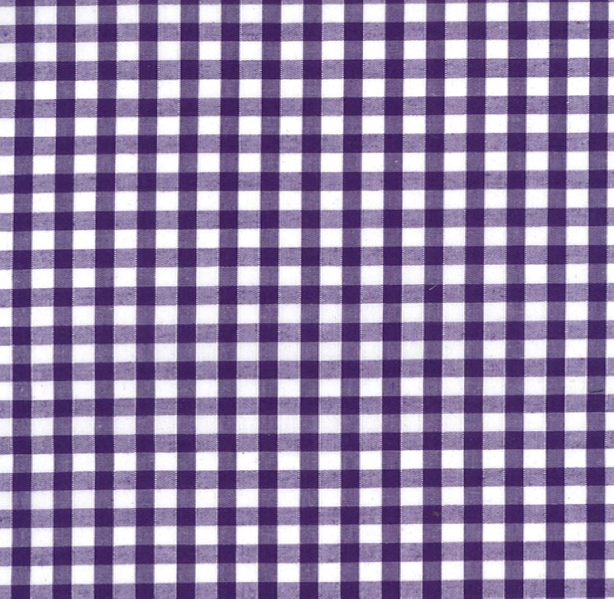 Fabrics :: GINGHAM 1/8 & 1/4 inch :: Gingham - Purple. 112cm Wide. Sold ...