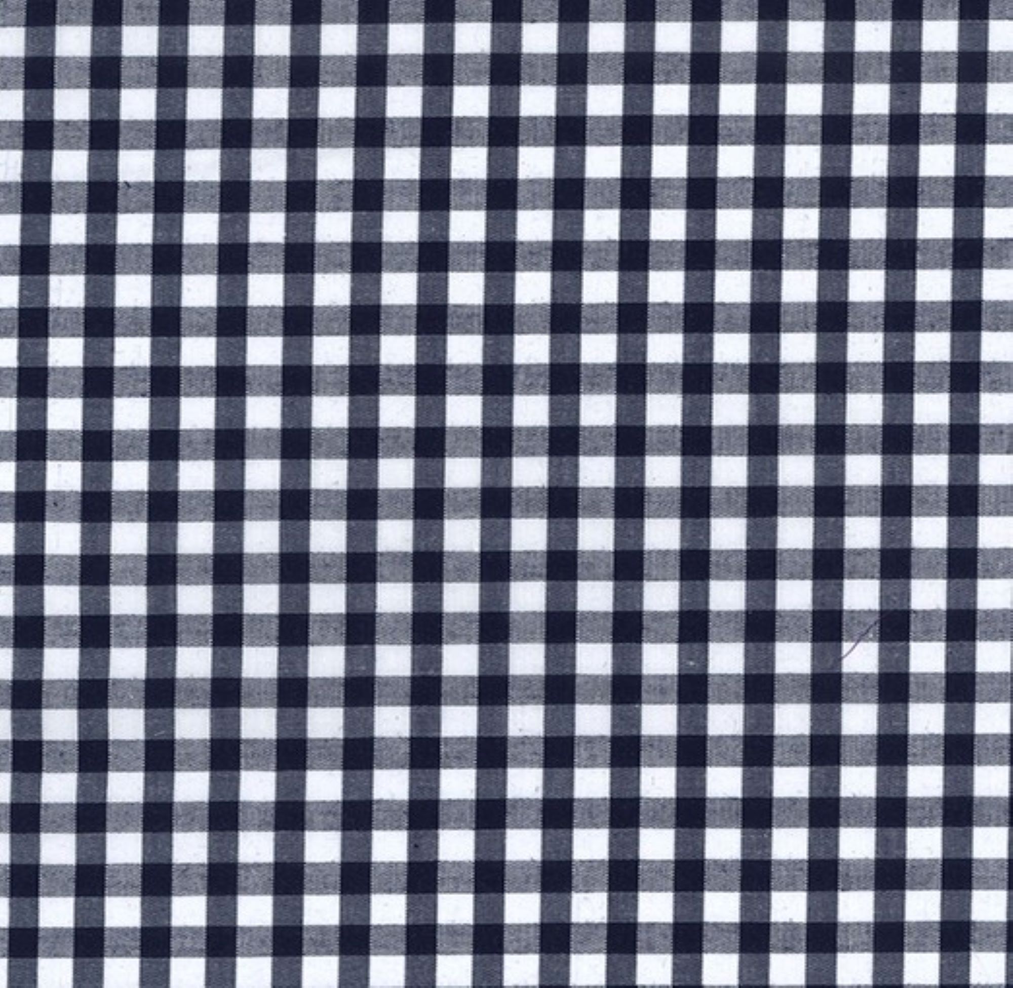 Fabrics :: GINGHAM 1/8 & 1/4 inch :: Gingham - Navy. 112cm Wide. Sold ...