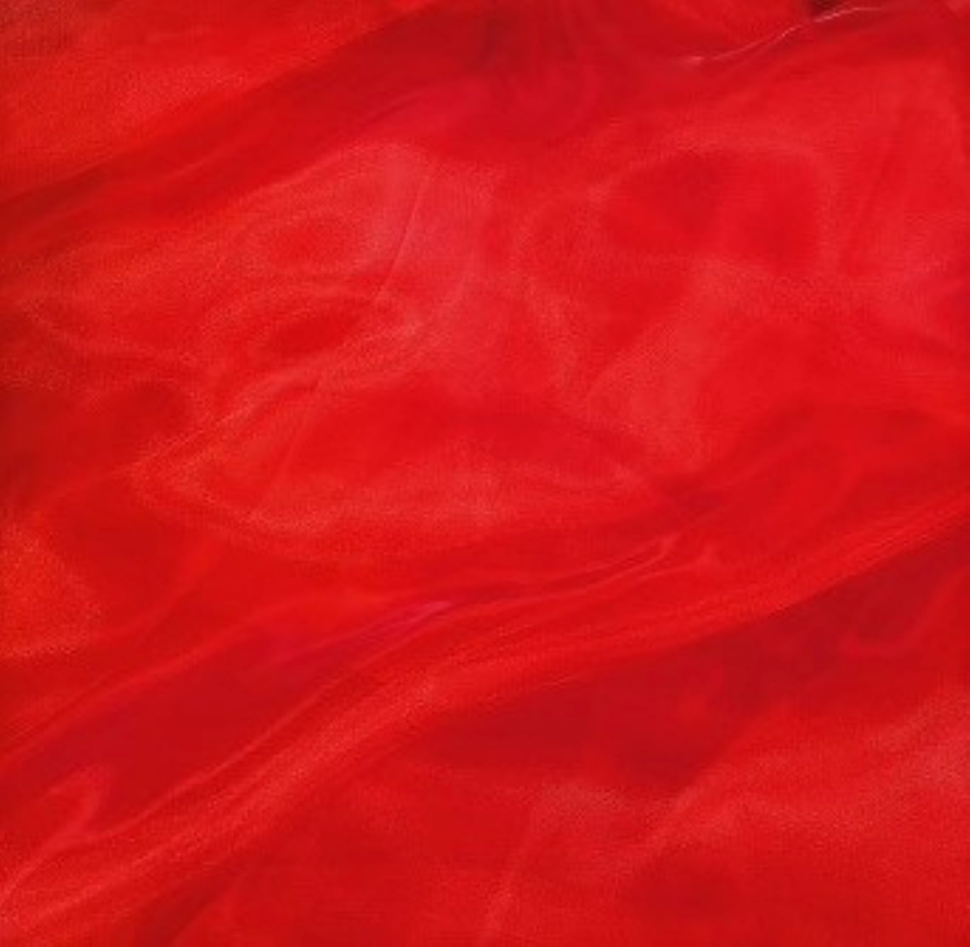 Fabrics :: ORGANZA 150cm. :: Organza- Red. Col. 22. 150cm Wide. Sold On ...